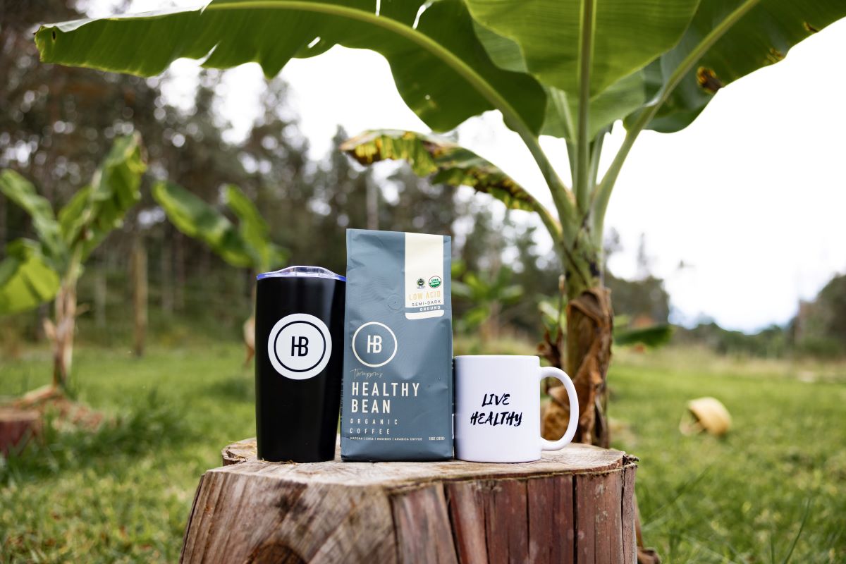 Healthy Bean Coffee: Organic, Low Acid Coffee Given a Healthy Boost